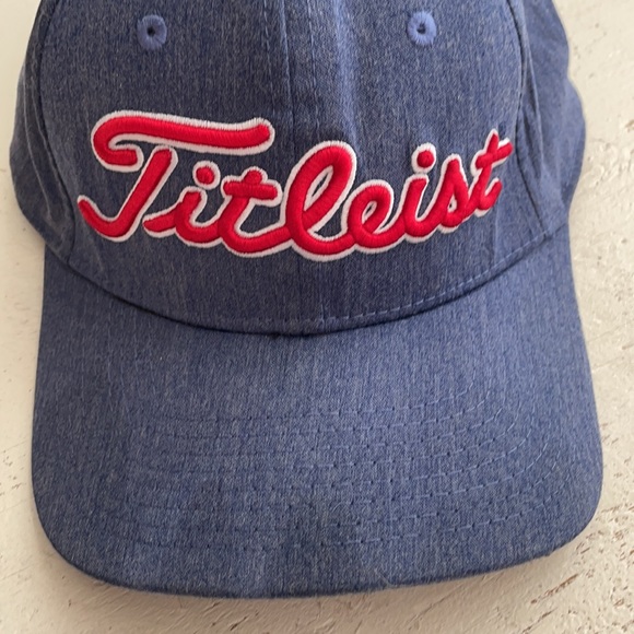 Titleist | Accessories | Titleist Red White Blue Golf Hat Baseball Cap ...